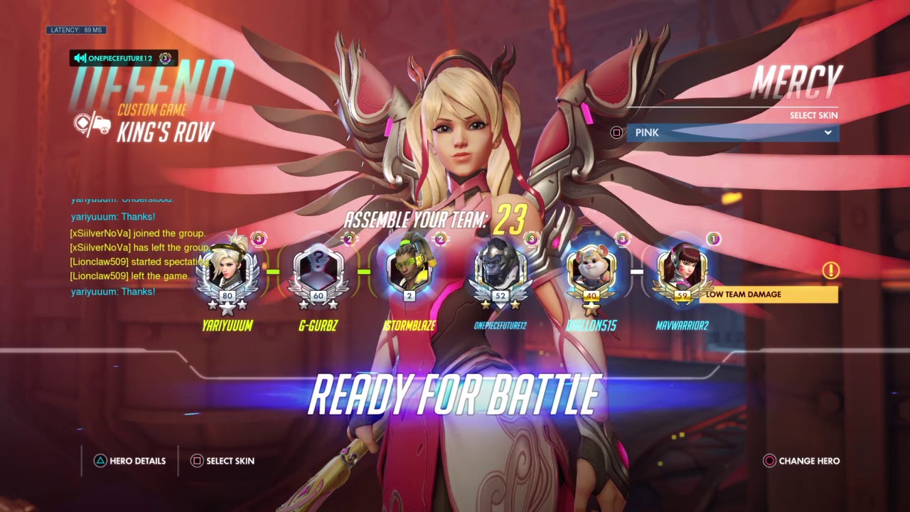 Top 500 Mercy Gameplay on PS4 - YouTube