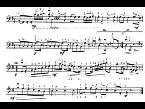 Suzuki Cello Book 3, Piano Accompaniment - YouTube
