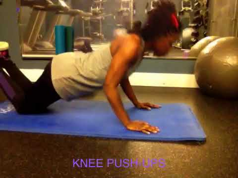 Breaking Barriers Fitness - Modified Knee Push up - YouTube