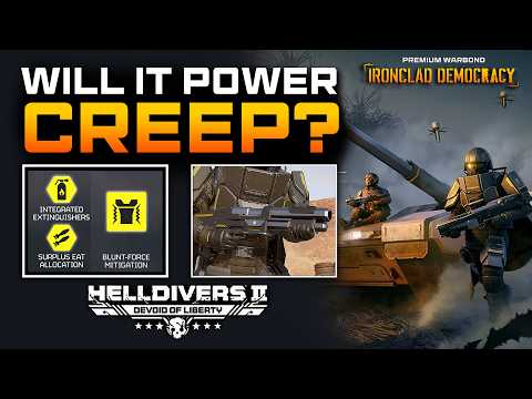 Helldivers 2 - Ironclad Democracy Warbond!