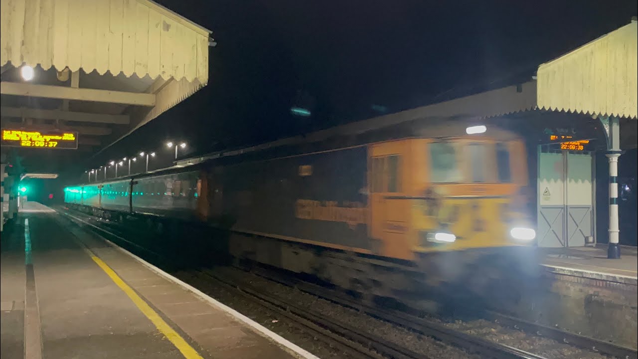 Network Rail Class 73963 + 73964 at Wareham - 1Q51 - YouTube