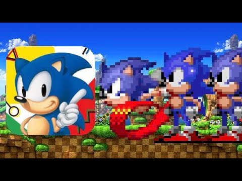 Sonic 1, 2, & CD mobile remakes - YouTube