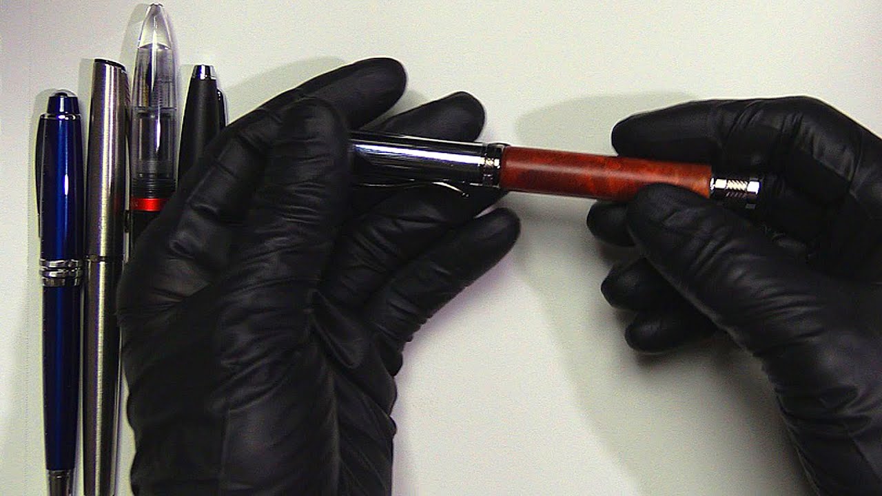 ASMR FOUNTAIN PENS! Then This Happened.... - YouTube