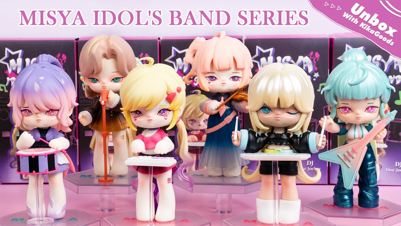 Unbox with KikaGoods | Misya Idol's Band Series Blind Box - YouTube