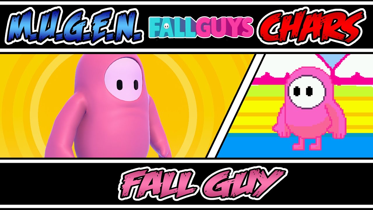 M.U.G.E.N. CHAR | Fall Guys | Fall Guy by Camren Springer - YouTube