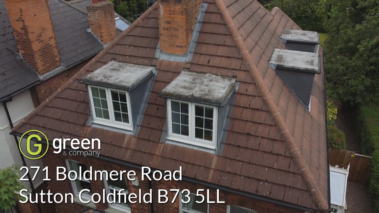 Video tour of house - 271 Boldmere Road B73 5LL - Drone - YouTube