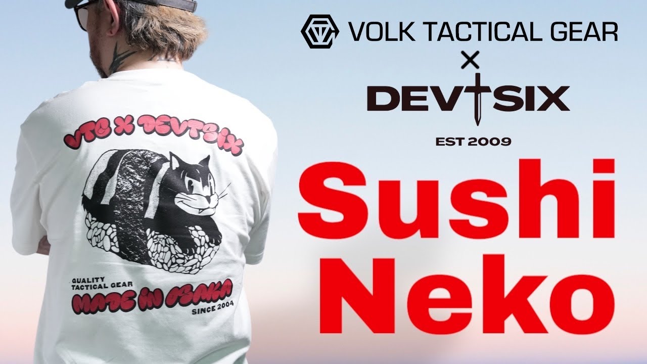 【VTG】SUSHI NEKO Tee【DEVTSIXコラボ】 - YouTube