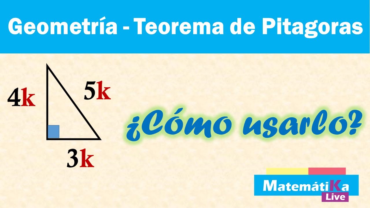 Teorema de Pitagoras - Triangulo Notable (5, 4, 3) - YouTube