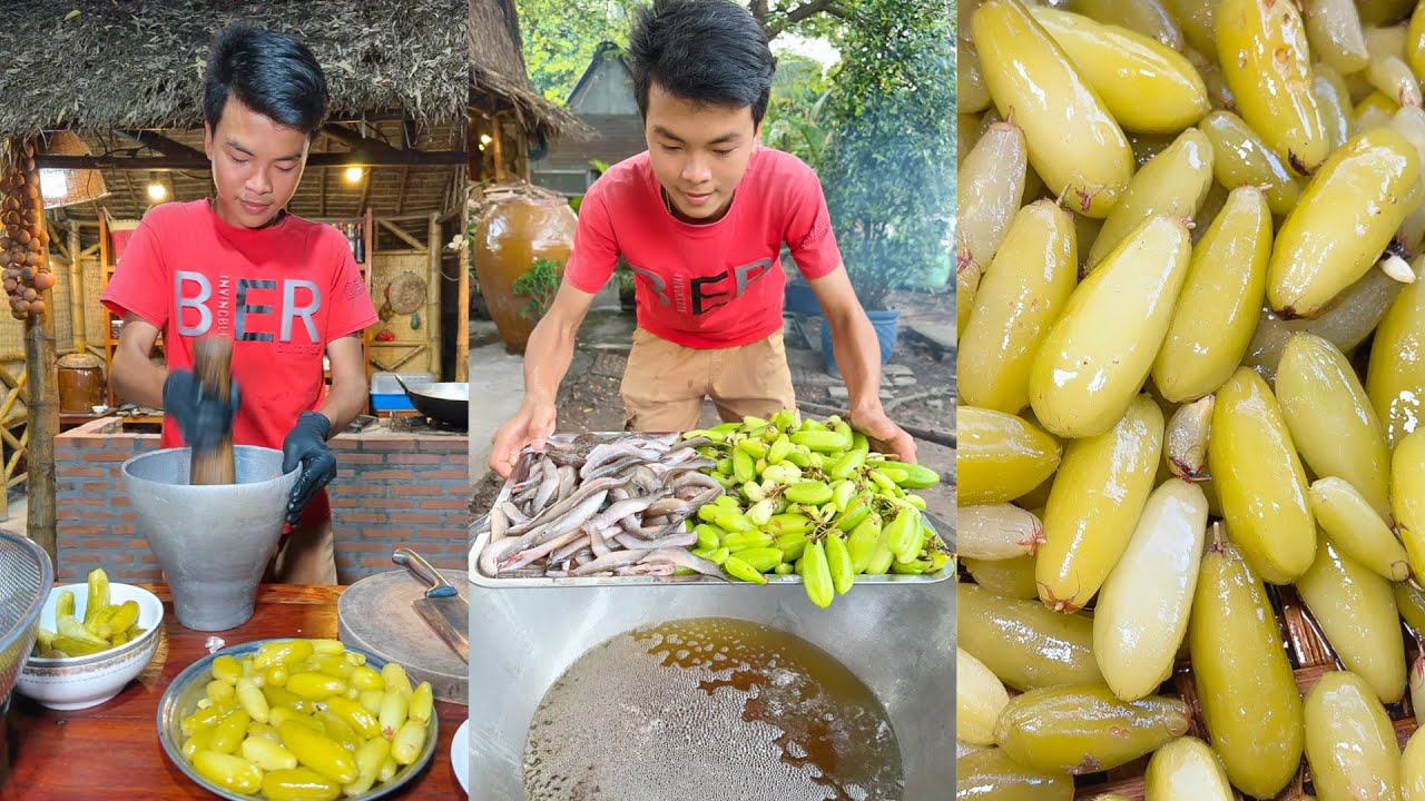 Country style cooking sour fruit with fish by chef Ny - Cooking with ...