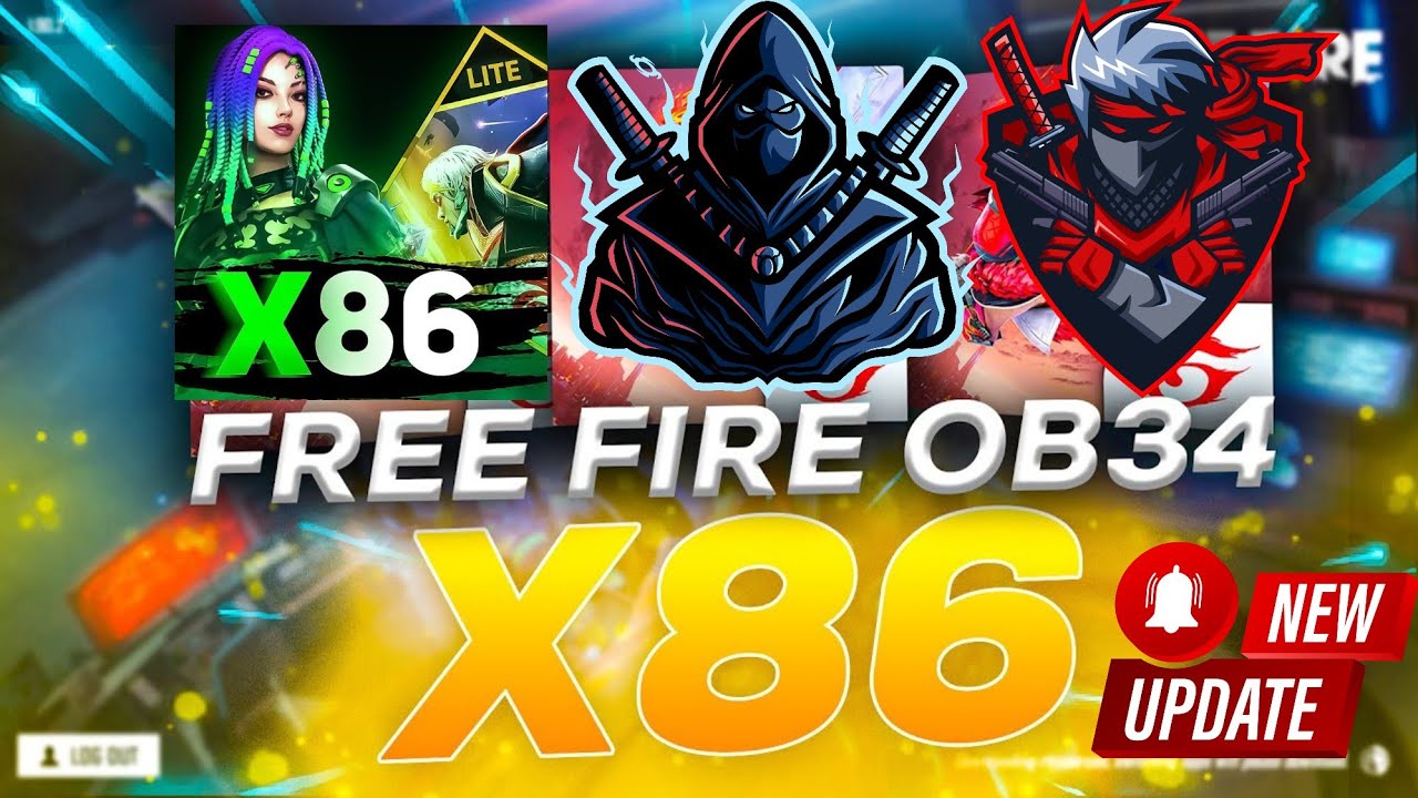 Free Fire x86 Version | How to Download Free Fire OB43 New Update ...