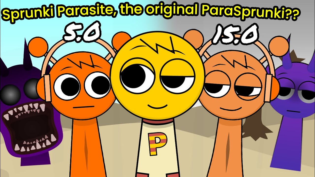 Sprunki Parasite, but it's the ORIGINAL PARASPRUNKI?? + BONUS MIX - YouTube
