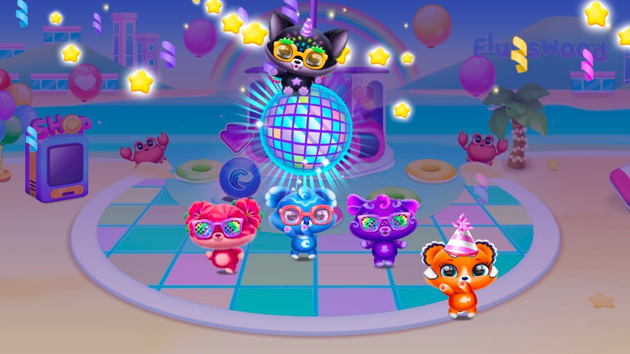 Fluvsies Merge Party 🥳 Tutotoons - YouTube