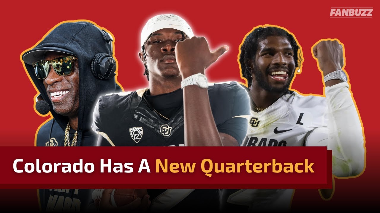 Antwann Hill Jr. Will Replace Shedeur Sanders As Colorado's QB - YouTube