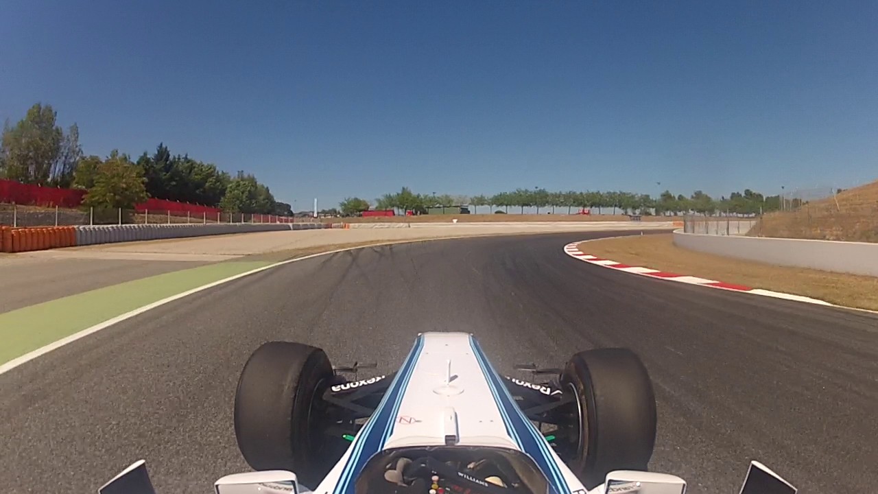 Williams FW33 Barcelona F1 experience - YouTube