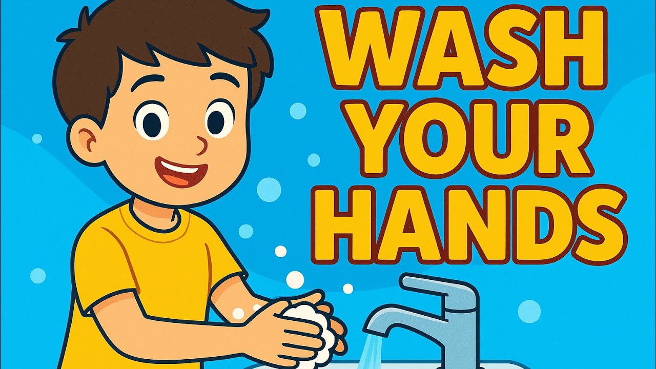 Wash your hands Children's Song | Wash us - Healthy habits Song ...