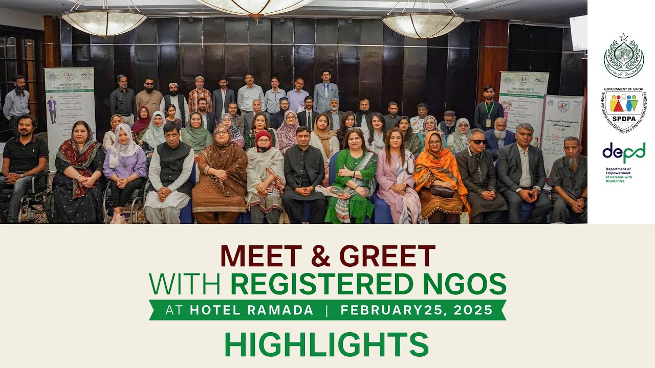 Strengthening Support for Disabilities: SPDPA's Meet & Greet with NGOs ...