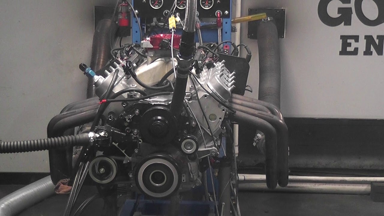 Golen Engine LS Drift Engine Dyno for Brennan Walstrom - YouTube