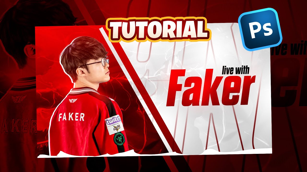 Amazing Modern Yt Esports Gaming Thumbnail Design Tutorial In Photoshop ...