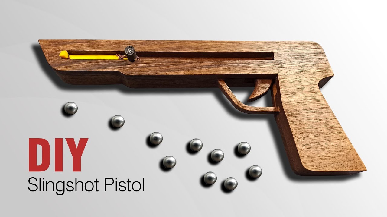 DIY Slingshot - Easier Method - YouTube