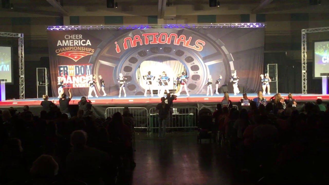 Texas thunder cheer gym platinum - YouTube