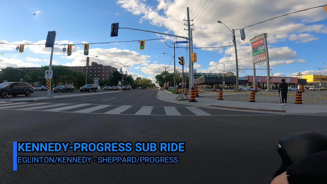 Kennedy Rd./Progress Ave. Sub Ride (Eglinton/Kennedy to Sheppard ...