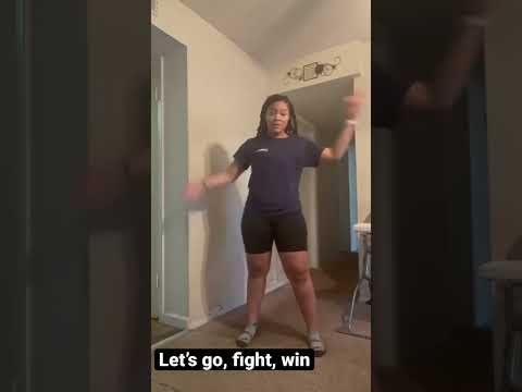 Let’s go, fight, win practice video - YouTube