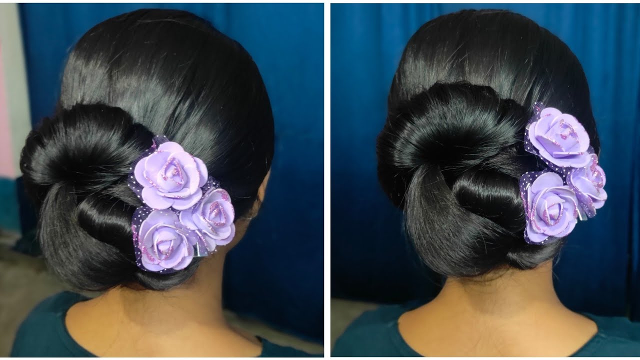 New Simple JUDA Hairstyle || party hairstyle || hairstyle for wedding ...