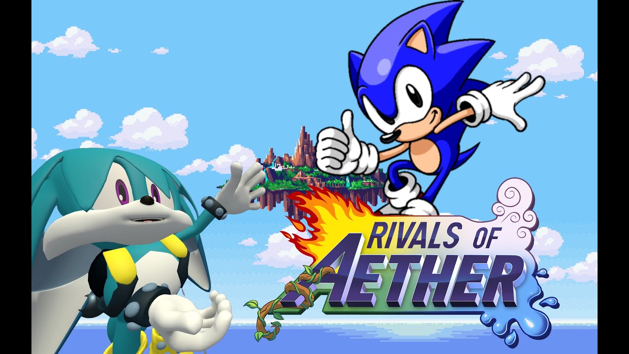 Lets Go SONIC! Rivals Of Aether -Live- - YouTube
