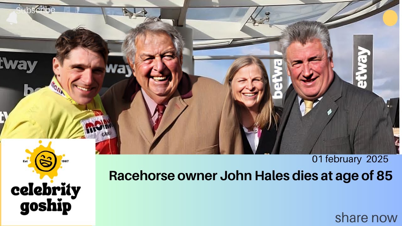 Racehorse owner John Hales dies at age of 85 - YouTube