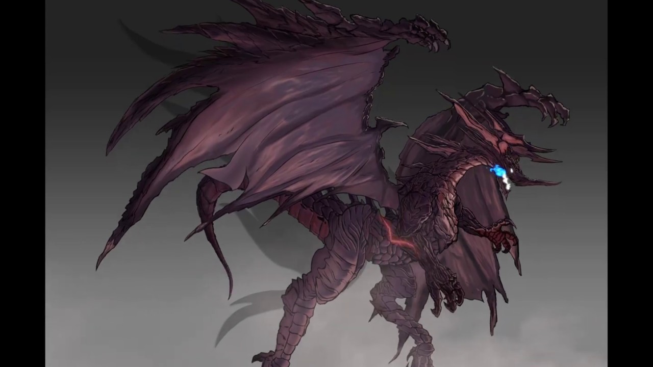 Animated Bahamut from Granblue Fantasy - YouTube