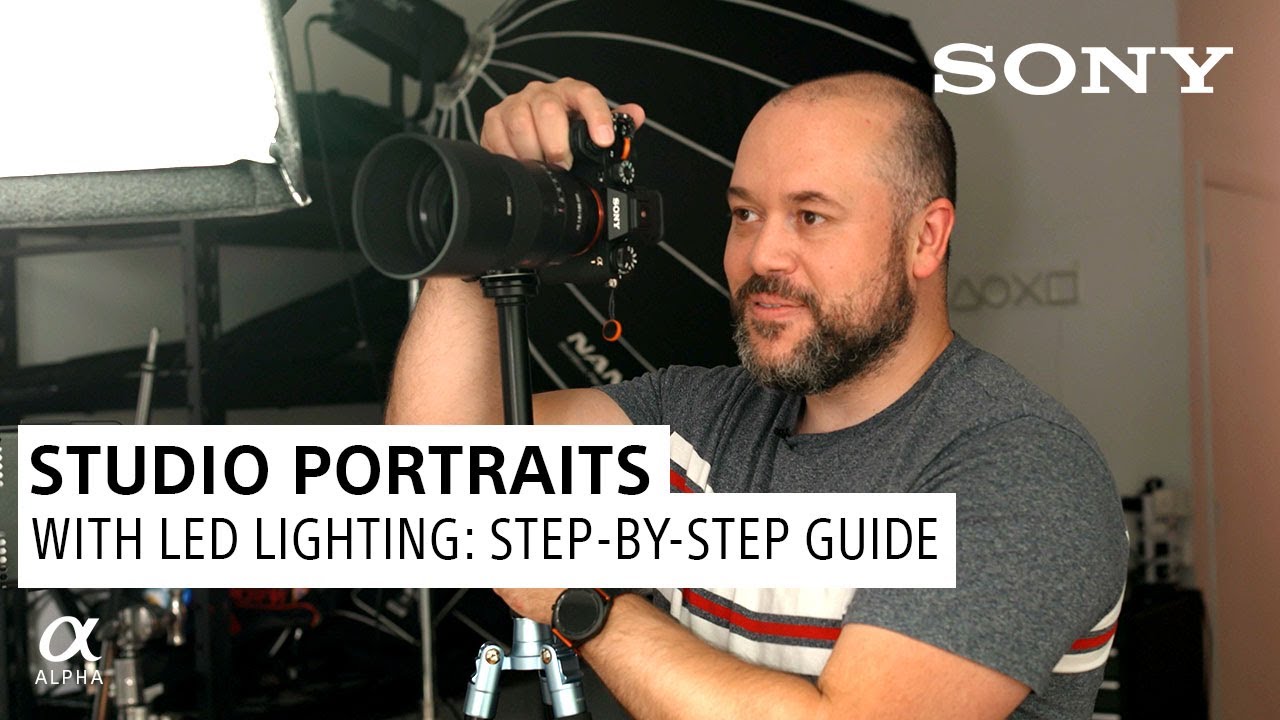 Studio Portraits with LED Lighting: Tips, Camera Settings & More | Sony ...
