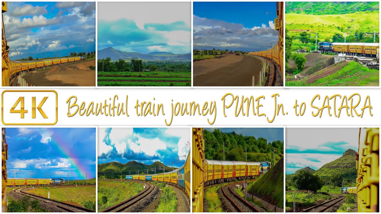PUNE Jn. To SATARA | A Complete Journey In Goa Express | 02780 NZM to ...