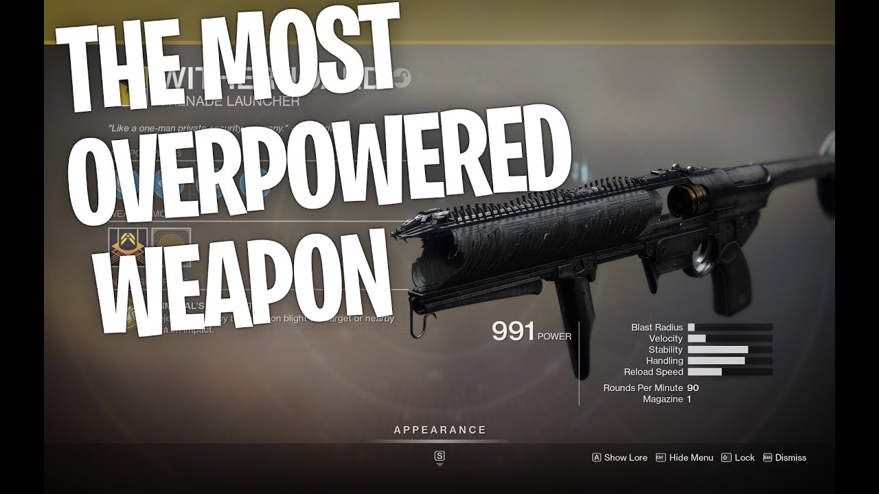 The Most Overpowered Weapon in The Game - YouTube