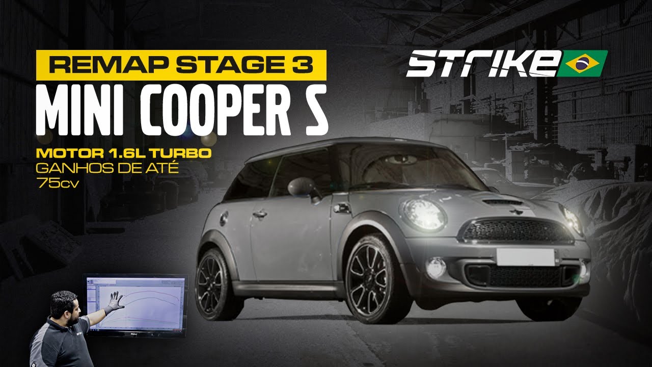 Projeto Mini Cooper S 1.6L THP STAGE 3 (ganhos de até 75cv, medidos em ...