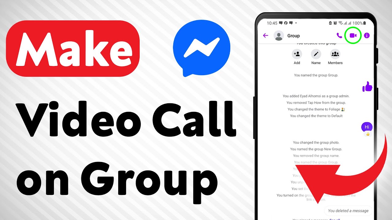 How to Make Video Call on Group on Messenger (Updated) - YouTube