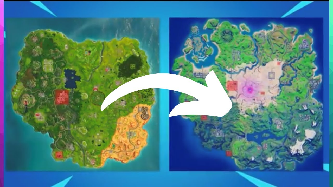 Fortnite Map Evolution (Season 1-Season 15)! Evolution of entire ...