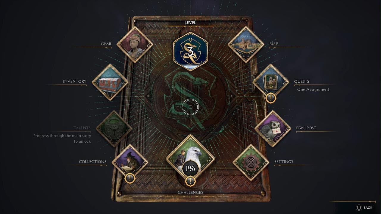Hogwarts Legacy Pause Menu Full Music Extended Version - YouTube