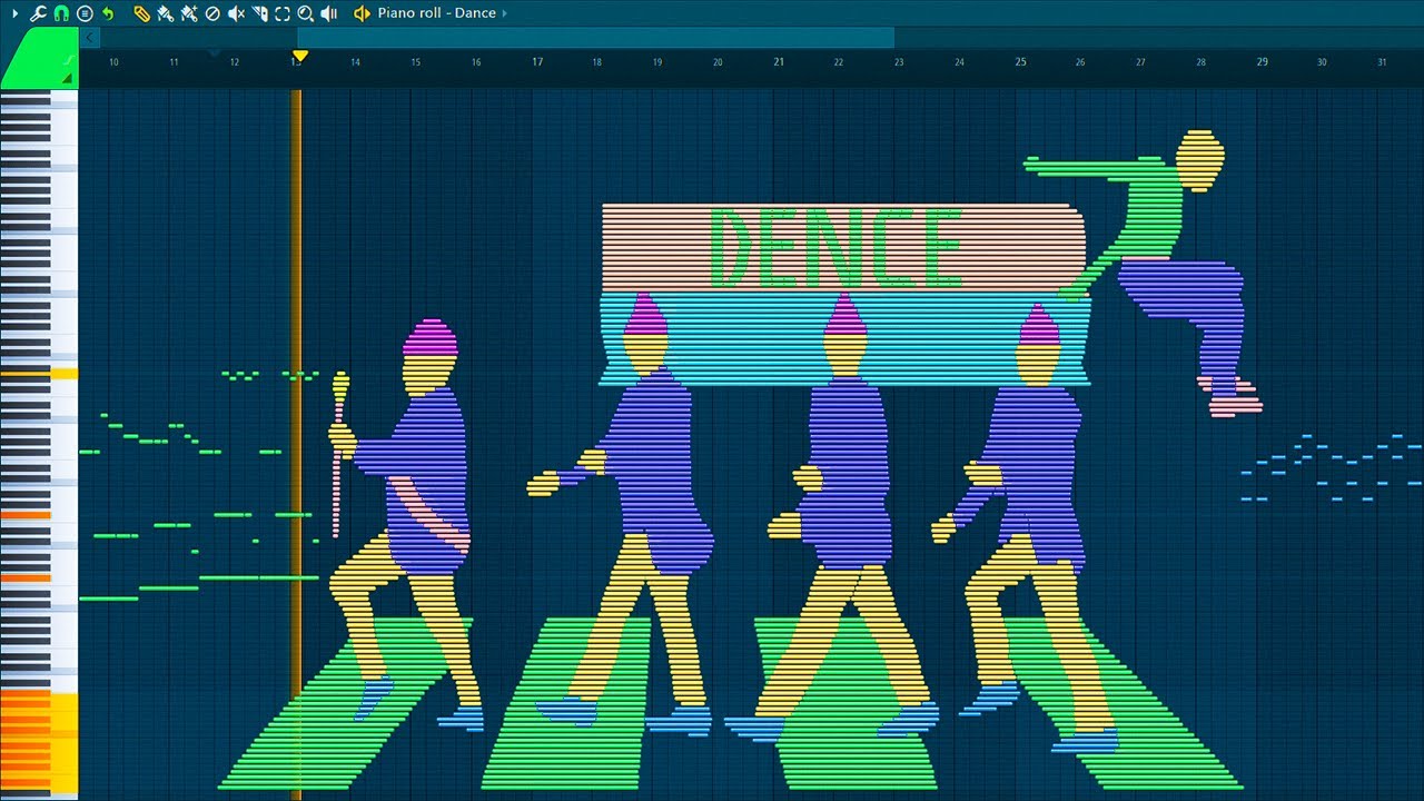 What Coffin Dance Sounds Like (Funeral Dance) - Midi Art - YouTube