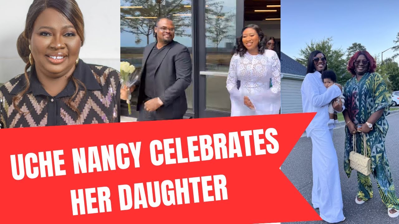 Uche Nancy celebrates as her daughter is legally married. Fans rejoiced ...