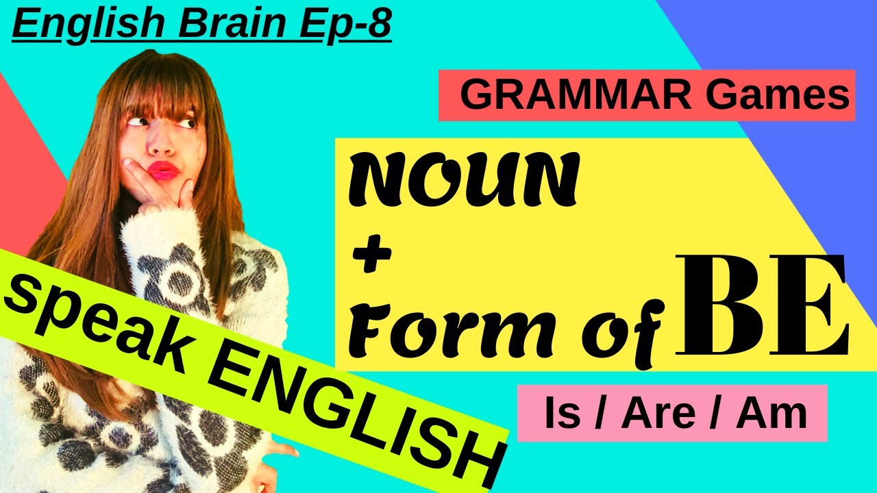 Grammar basics-- IS and ARE - A and AN - YouTube