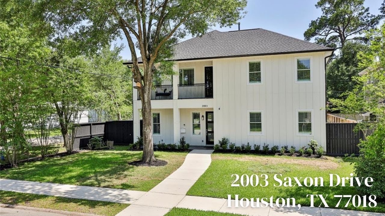 2003 Saxon Drive | Houston, TX 77018 - YouTube
