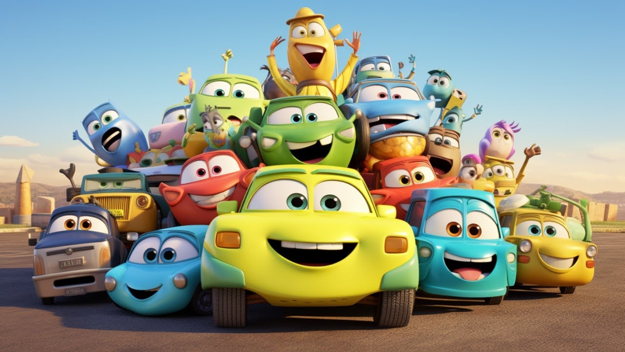 Learn Colors with Cars Toys Fueling Kids' Education with a Colorful ...