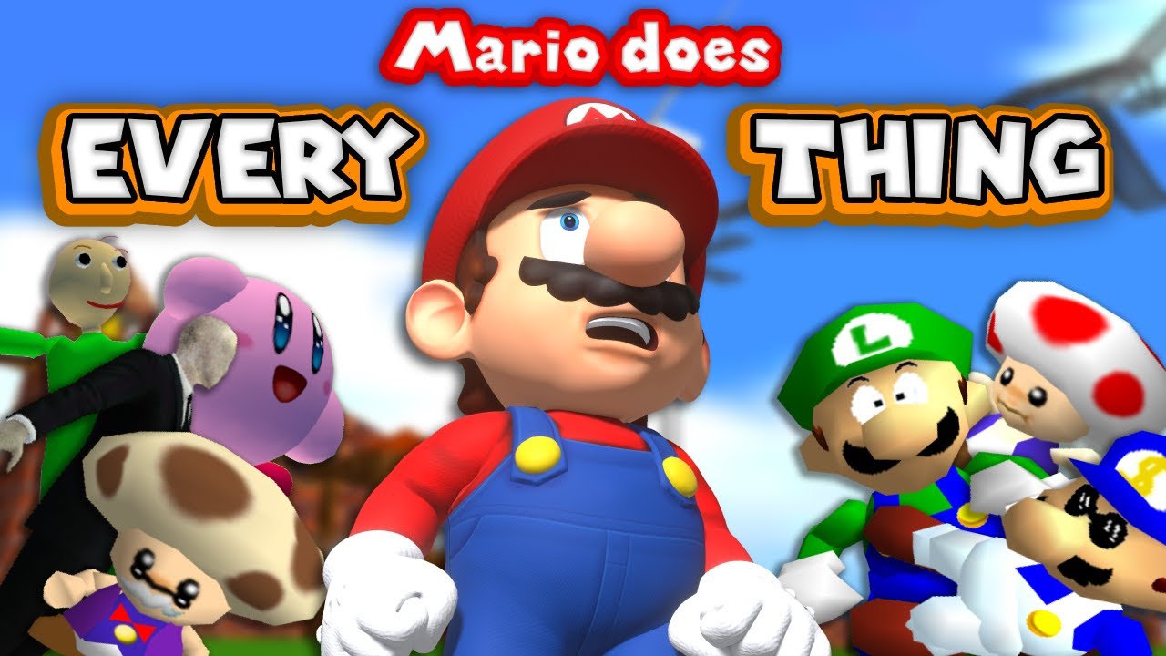 Mario Does: EVERYTHING!!! (100K SUBSCRIBERS SPECIAL) - YouTube