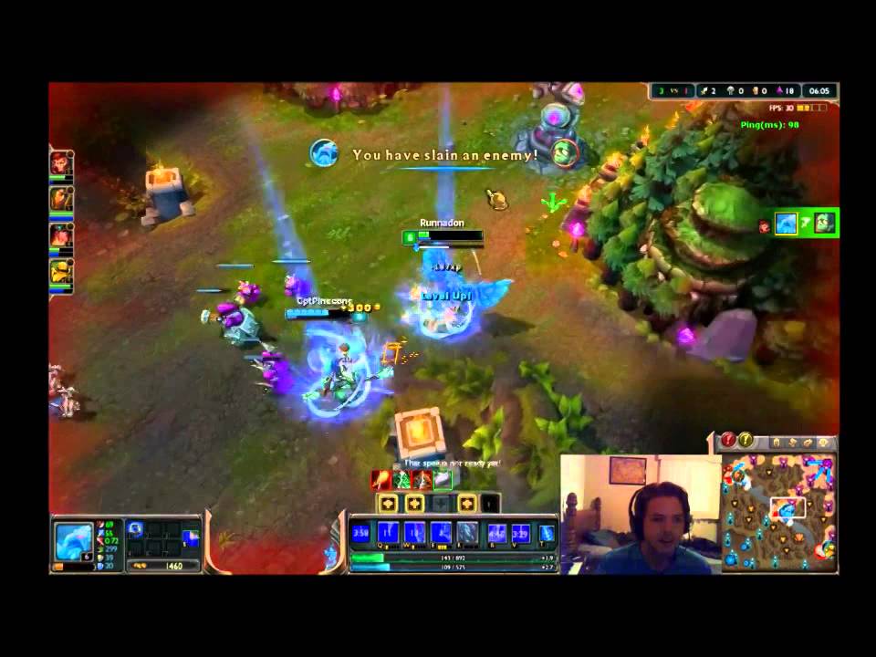 League Of Legends Ate Evan - The Ice Bird too strong. - YouTube