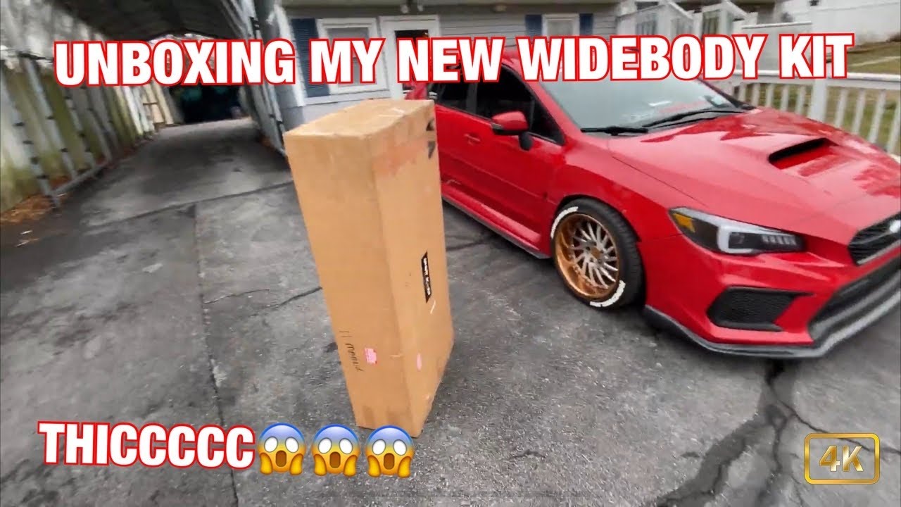 UNBOXING MY NEW ANGRY ACORN WIDEBODY KIT! (4K) - YouTube