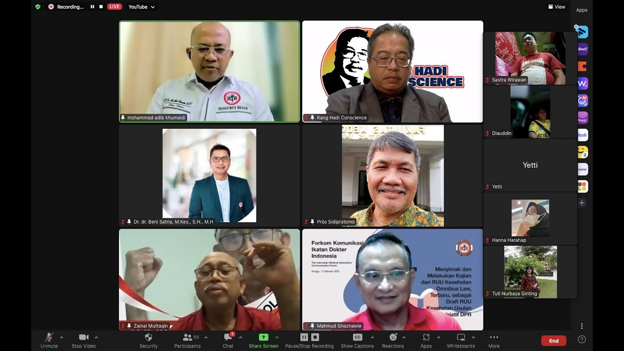 @KangHadiConscience 1,5 Jam bersama Dr.dr Adib.K. Sp.OT menjawab Acara ...