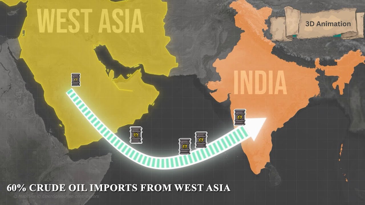 West Asia (Middle East) | UPSC Geography | Energy, Conflicts & India’s ...