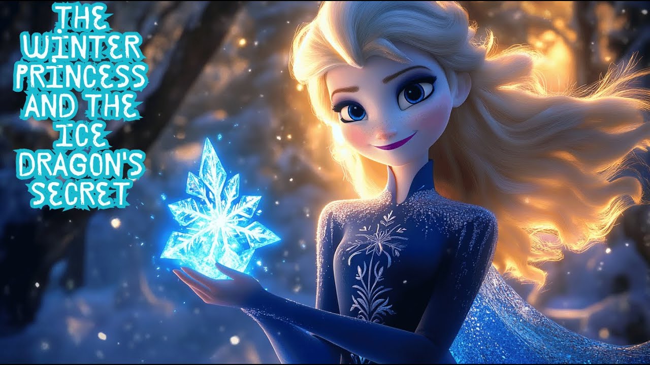 The Winter Princess and the Ice Dragon's Secret|Kid Story | Fairytale ...