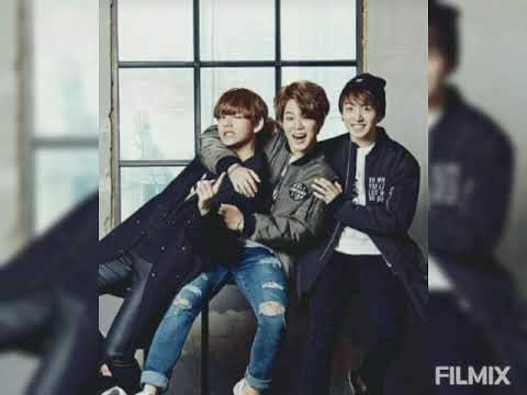 When BTS maknae line vminkook was cute when they take a picture together # bangtan# k-pop fandom uni