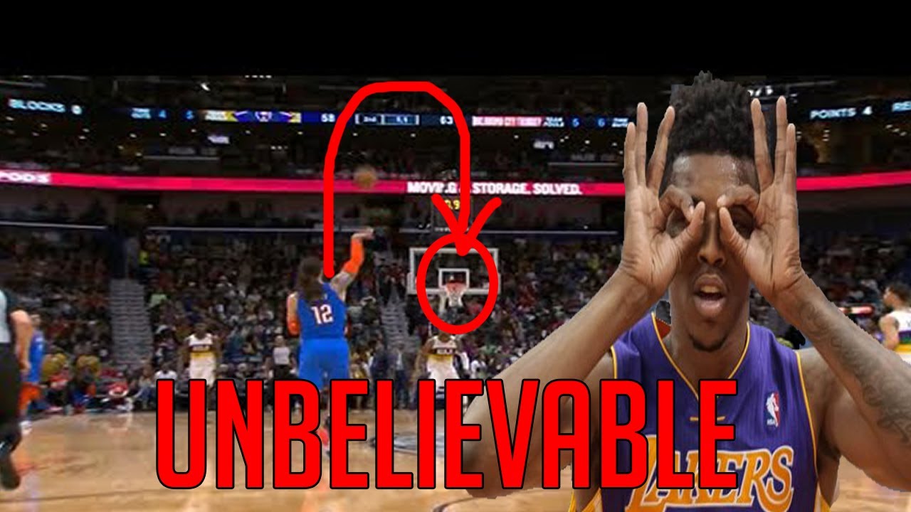 NBA Big Man Half Court Three Pointers Compilation - YouTube